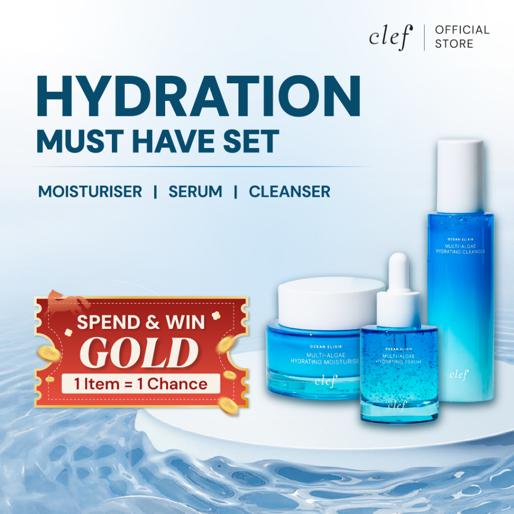 [RM99 ONLY] CLEF Ocean Elixir Multi-Algae Hydration Must Have Set ...