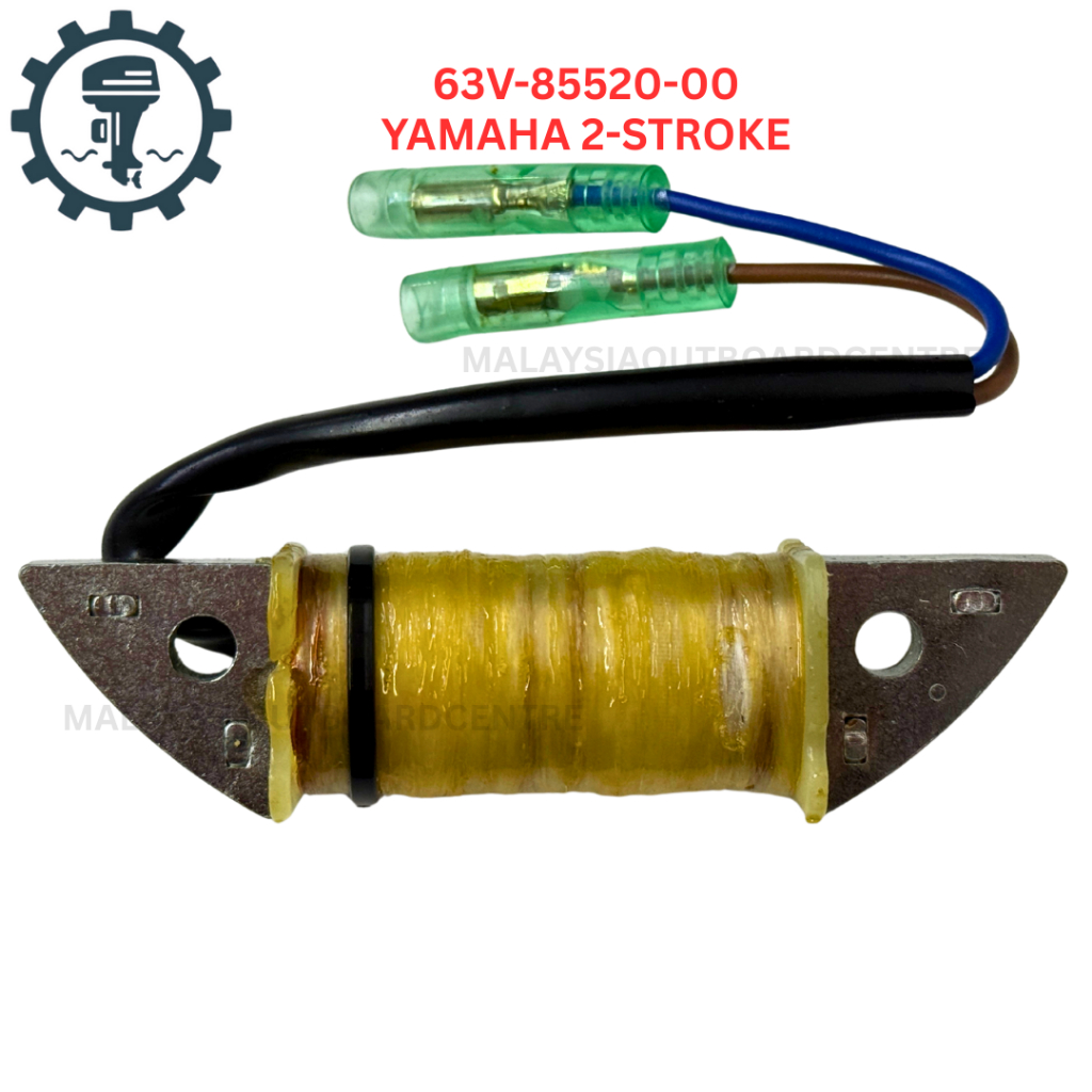 63V-85520-00 / 6B4-85520-01 CHARGE COIL FOR YAMAHA OUTBOARD (GENERATOR ...
