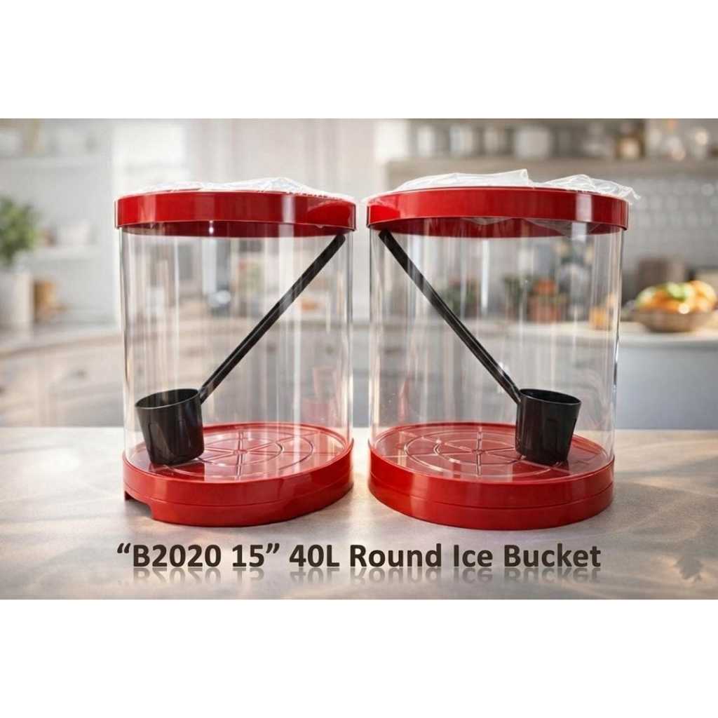 40 Liter & 25 Liter Balang Air Ice Bucket, Pasar malam Food Grade Drink ...