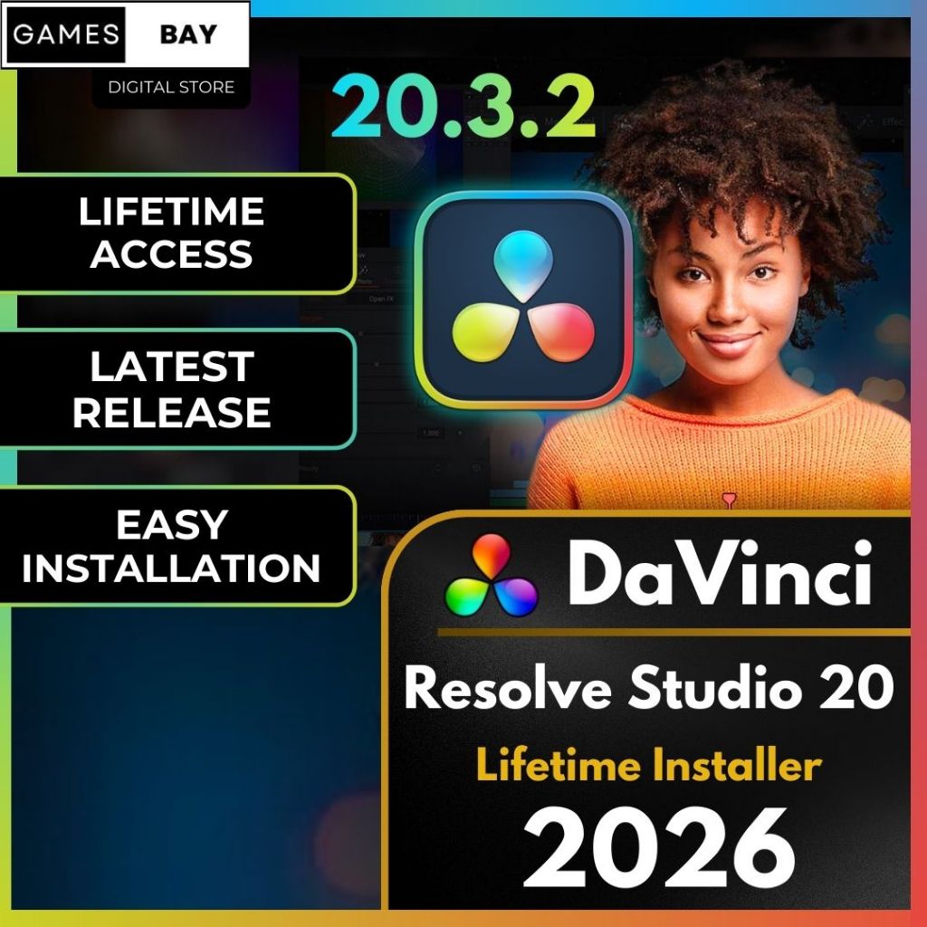🔥𝗟𝗜𝗙𝗘𝗧𝗜𝗠𝗘🔥 DaVinci Resolve Studio 20.3.2 Latest 2026 | Premium Video ...