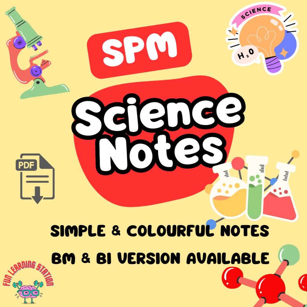 DLP SPM SCIENCE COLOURFUL NOTES KSSM Nota Sains SPM Dwibahasa Form 4 ...