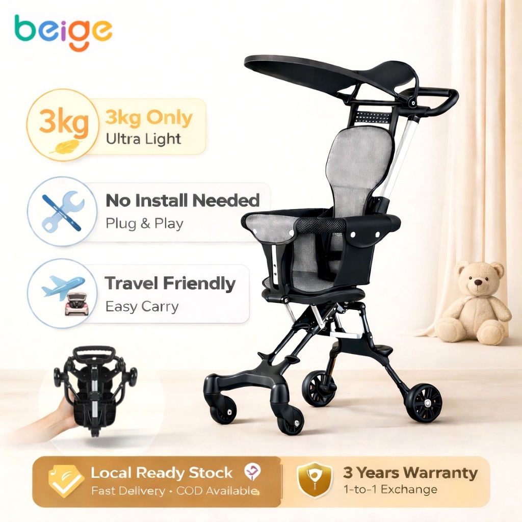 Stroller Baby Murah Travel Stroller 2 way folded 3kg weight Silent ...