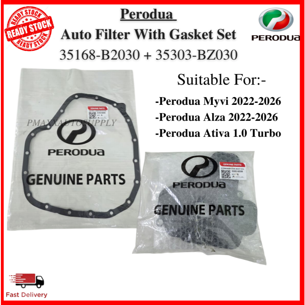 ORIGINAL PERODUA AUTO FILTER SET 35303-BZ030+35168-B2030 PERODUA MYVI ...