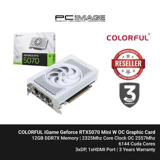 COLORFUL IGAME GEFORCE RTX5070 MINI W OC 12GB-V GRAPHIC CARD 3YW ...
