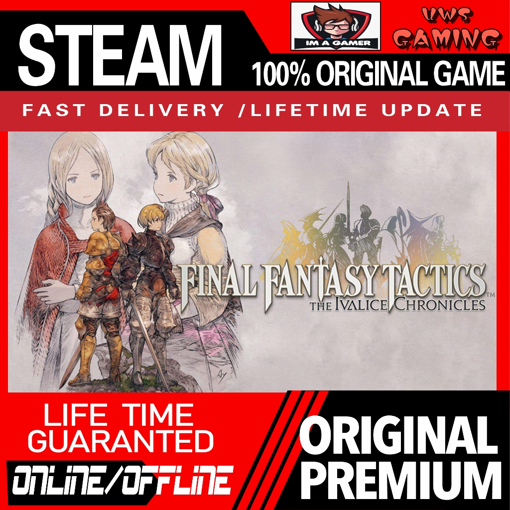 FINAL FANTASY TACTICS - The Ivalice Chronicles Deluxe Edition DLC STEAM ...