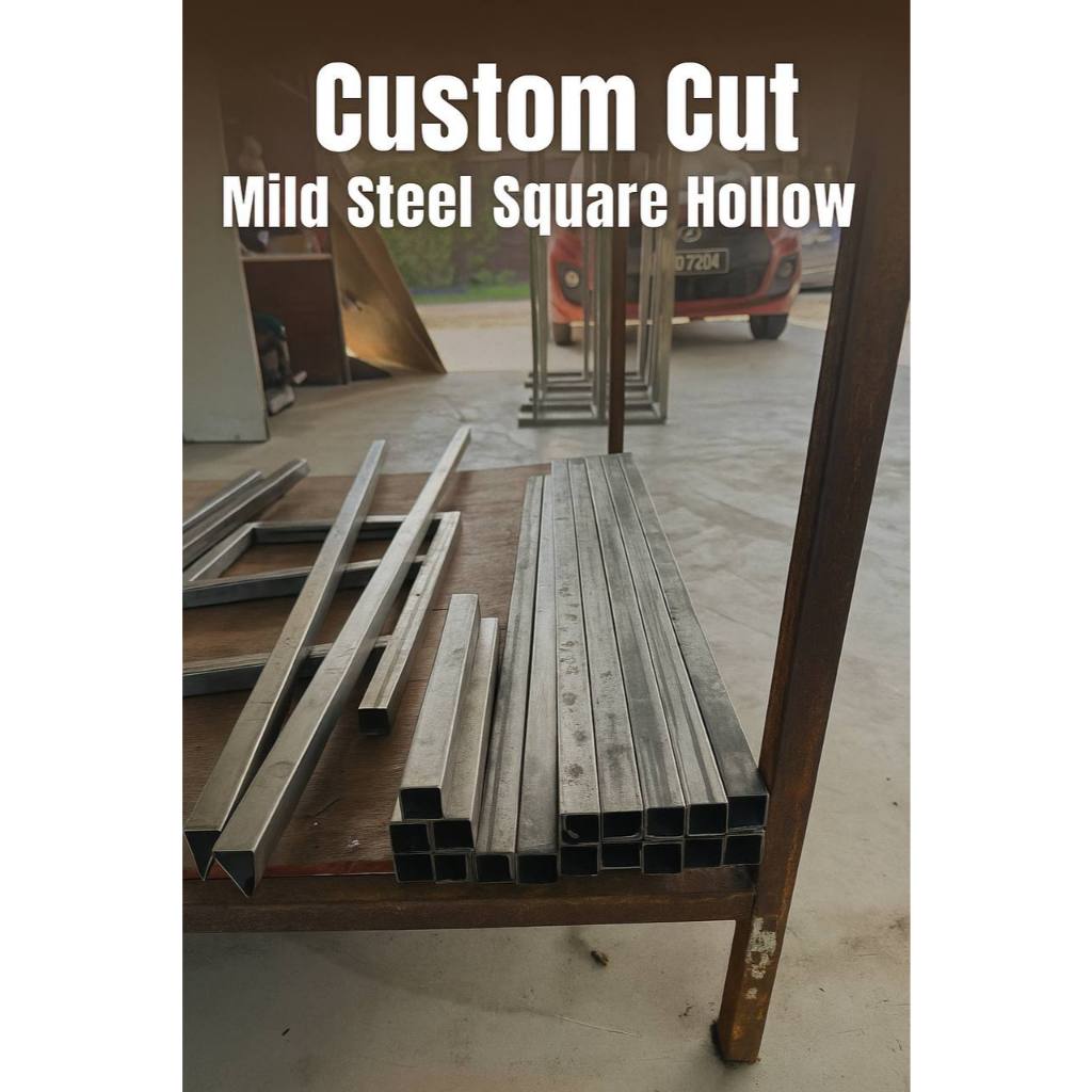BESI HOLLOW 1INCI X1INCI / MILD STEEL SQUARE HOLLOW (25MMX25MM ...