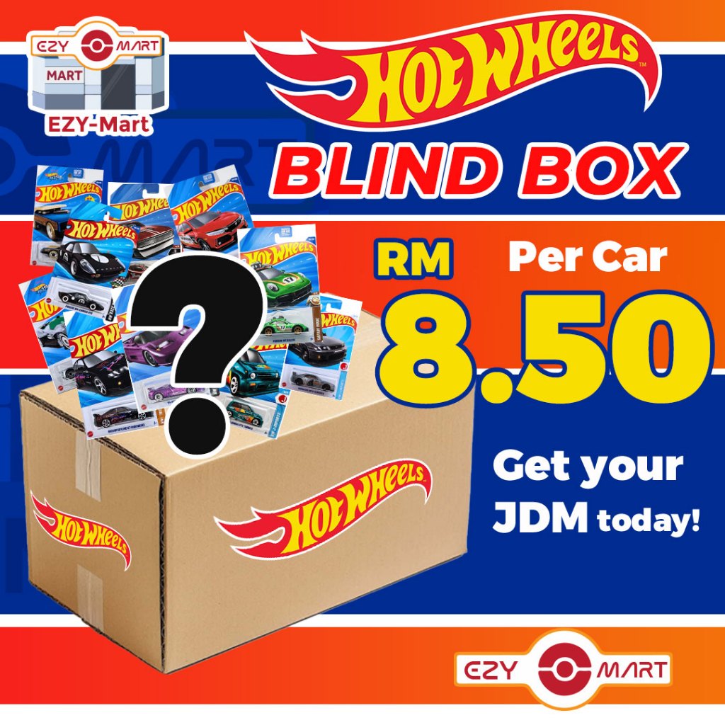 Hotwheels Blind Box - Sth/Th/ JDM - Hunt for the Treasure! | Shopee ...