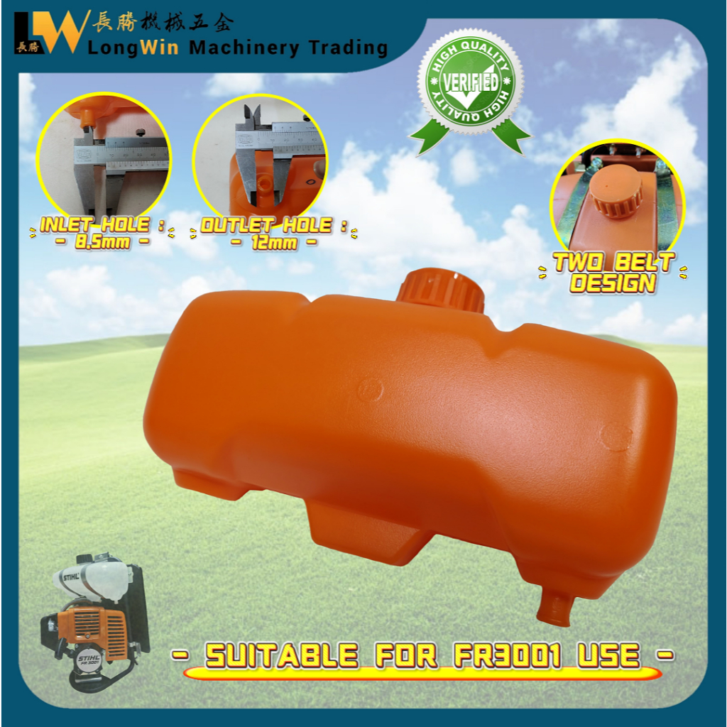 High Quality Fuel Tank with Fuel Cock Minyak Tangki Mesin Rumput BG328 ...