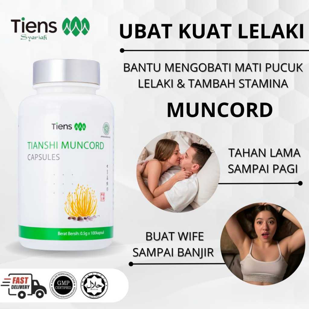 UBAT KERAS TAHAN LAMA LELAKI SUPPLEMENT MUNCORD CAPSULE CORDYCEPS OBATI ...