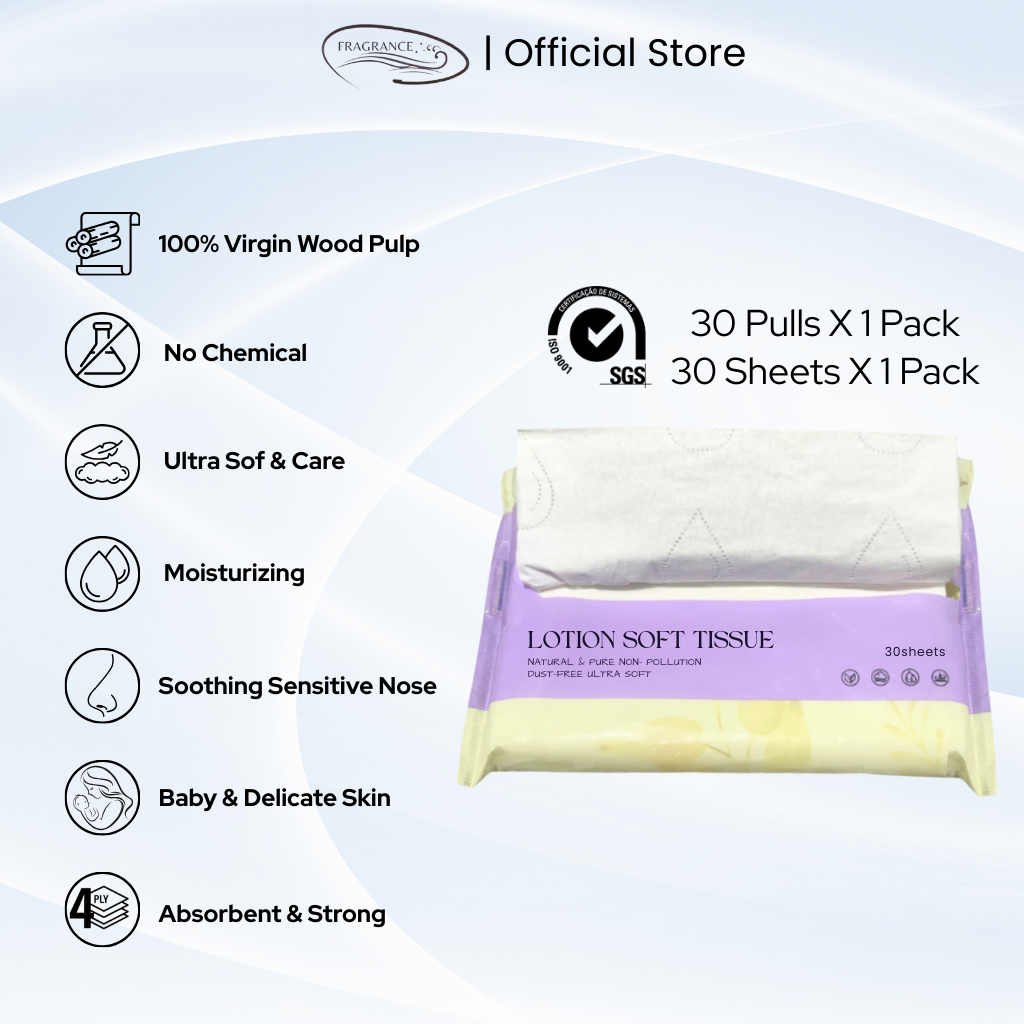 FGC fragrance Lotion Tissue | Soft & Moisturizing | Baby & Sensitive ...