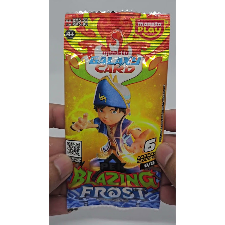 Monsta Galaxy Card SR Secret Rare Gold Card Heroes Unite Blazing Frost ...