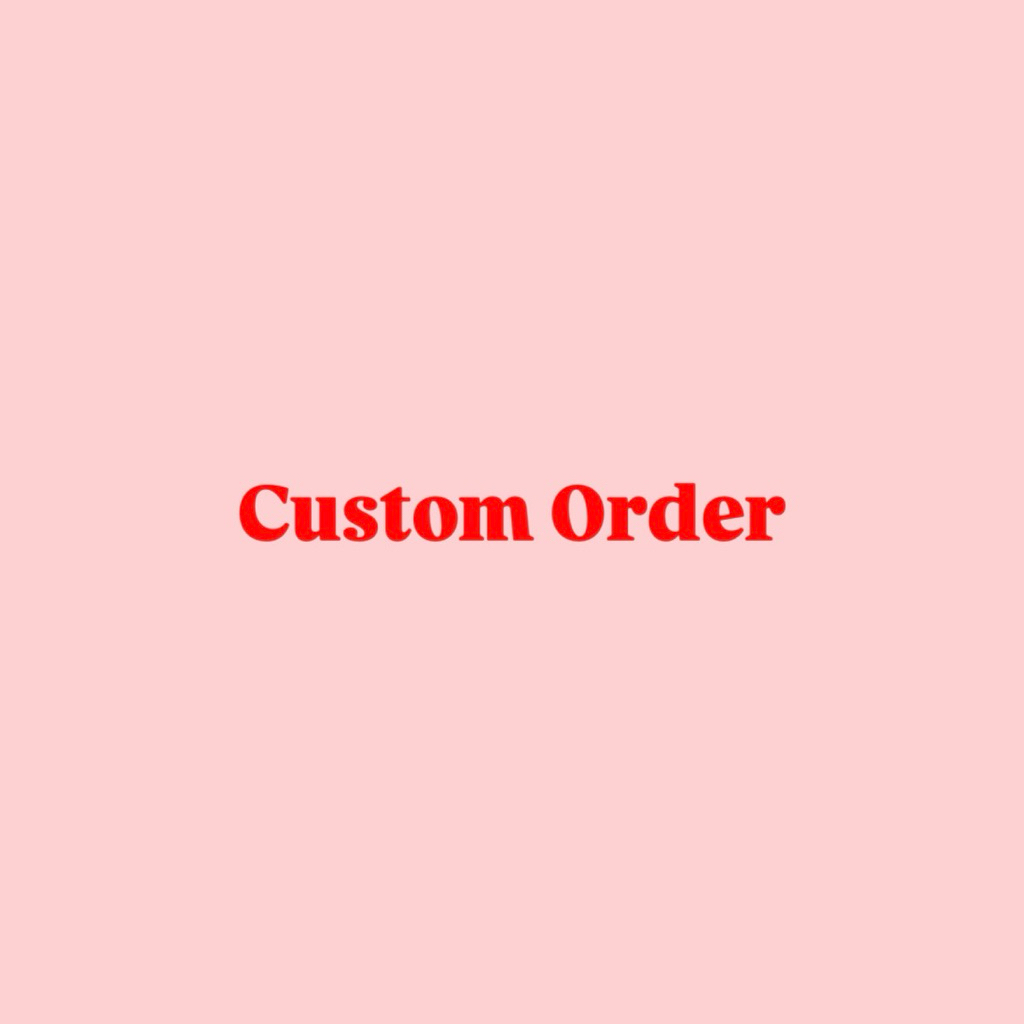 Custom Name Initials (10 perkataan) Add On Zipper Bow | Shopee Malaysia