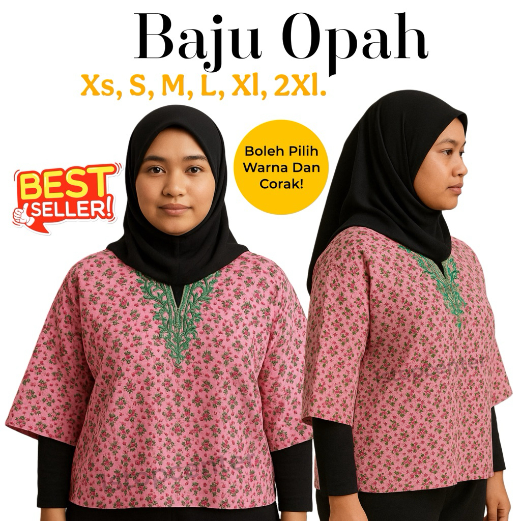 BAJU KEDAH / BAJU OPAH (SAIZ XS-2XL) | Shopee Malaysia