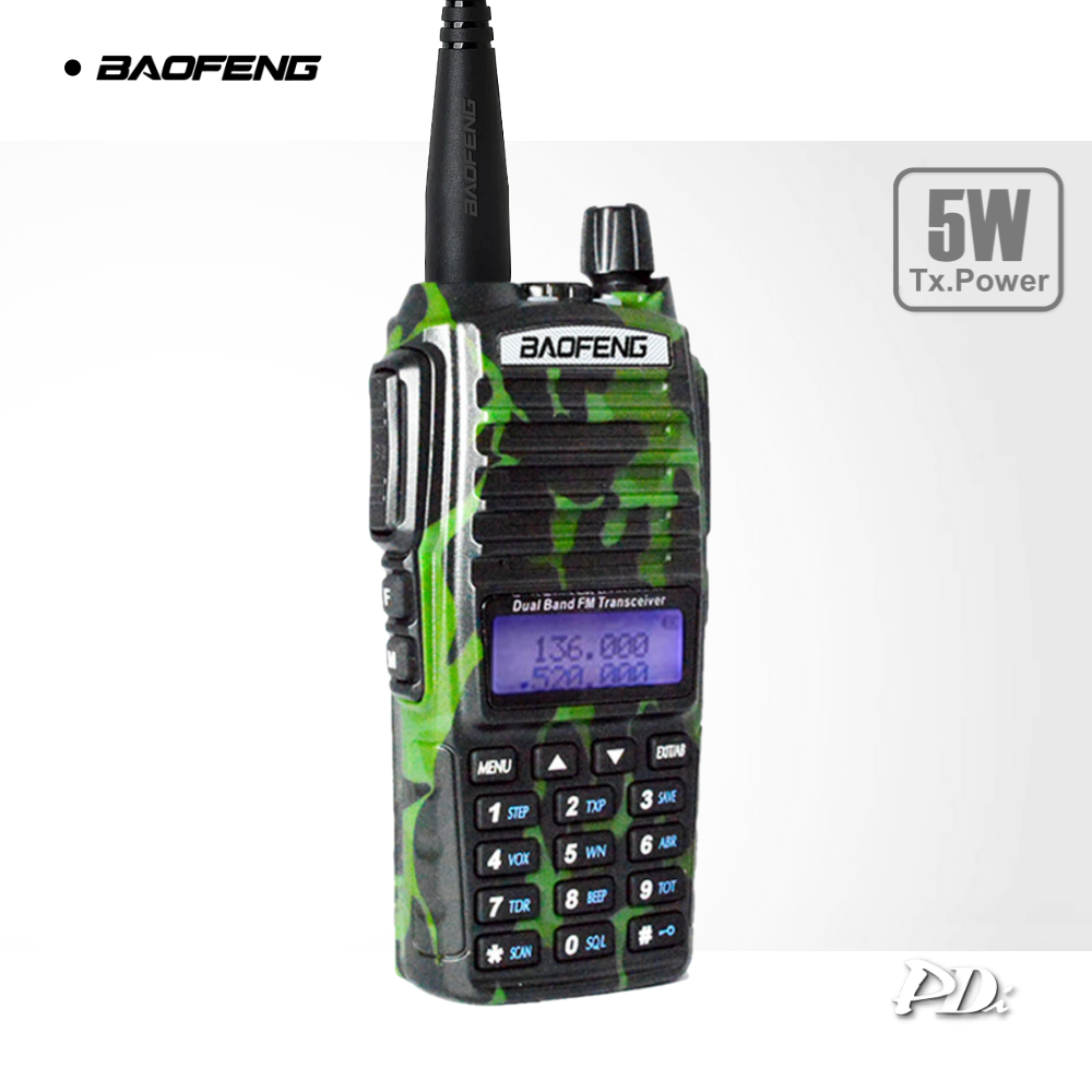 BAOFENG Dual PTT Amateur Portable Radio - Camouflage (5W) UV-82C ...