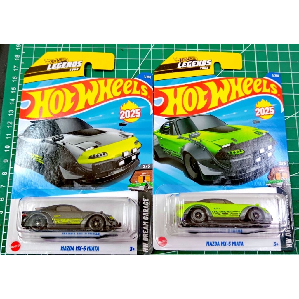 Hotwheel Basic car Legends tour Mazda MX-5 Miata (2pcs) | Shopee Malaysia