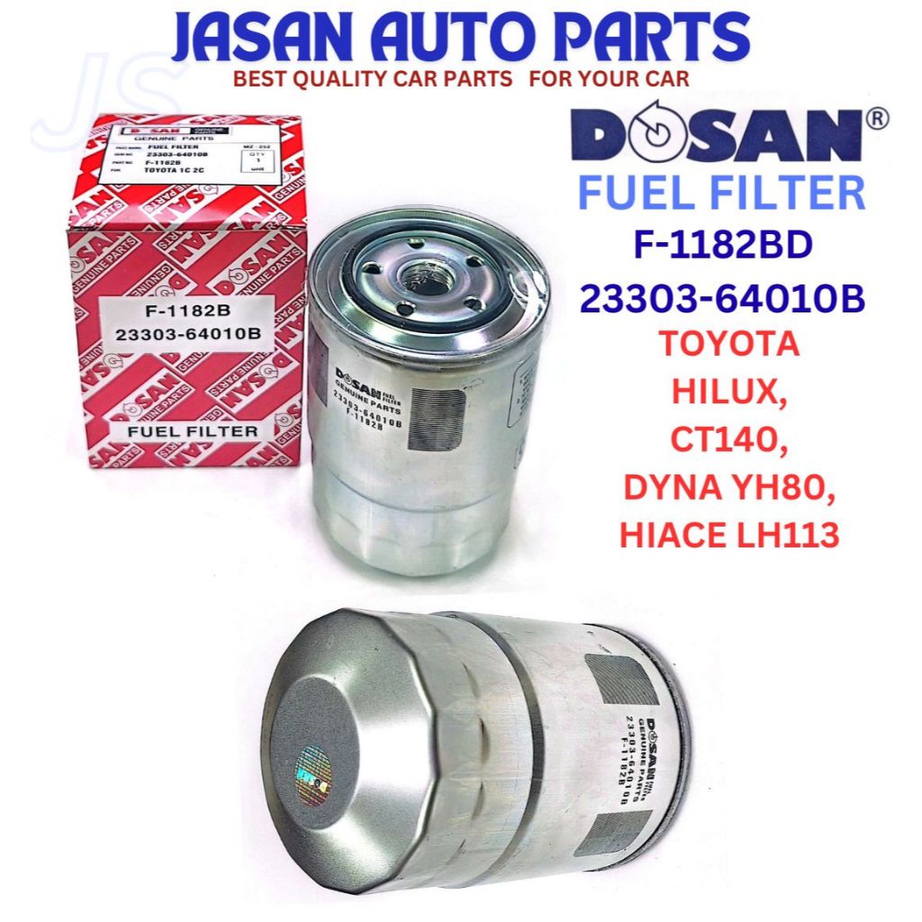 DOSAN FUEL FILTER TOYOTA HILUX,CT140,DYNA YH80, HIACE LH113 23303 ...
