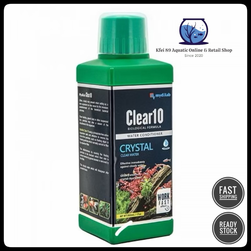 KFEI89 X Mydilab Clear10 180ml 500ml Crystal Clear Cloudy Water ...
