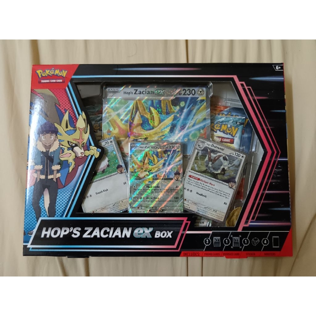 Pokémon TCG: Hop's Zacian ex Box | Shopee Malaysia