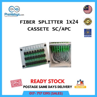 FTTH 1x24 SC APC Optical Fiber Splitter Cassette Box Plug-in Type ...