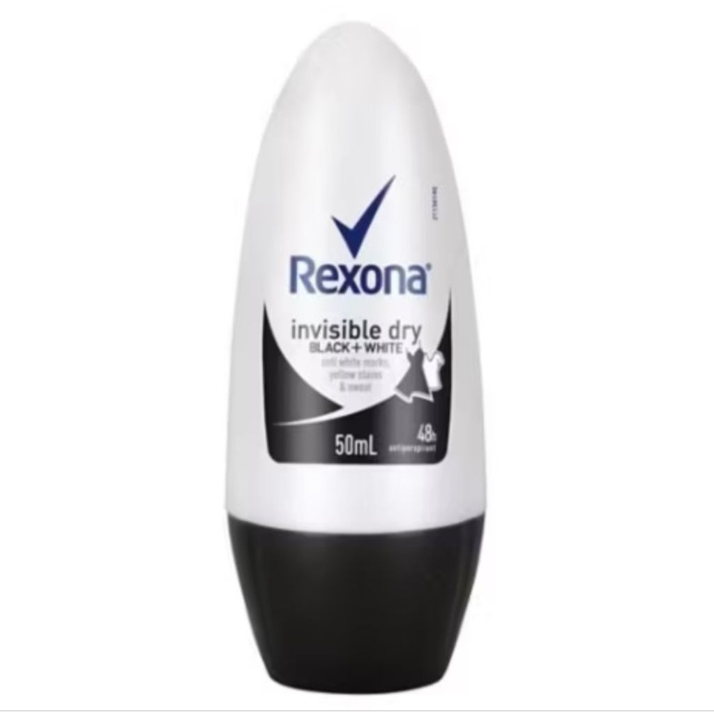(READY STOCK)REXONA MotionSense INVISIBLE BLACK + WHITE WOMEN 48h ANTI ...