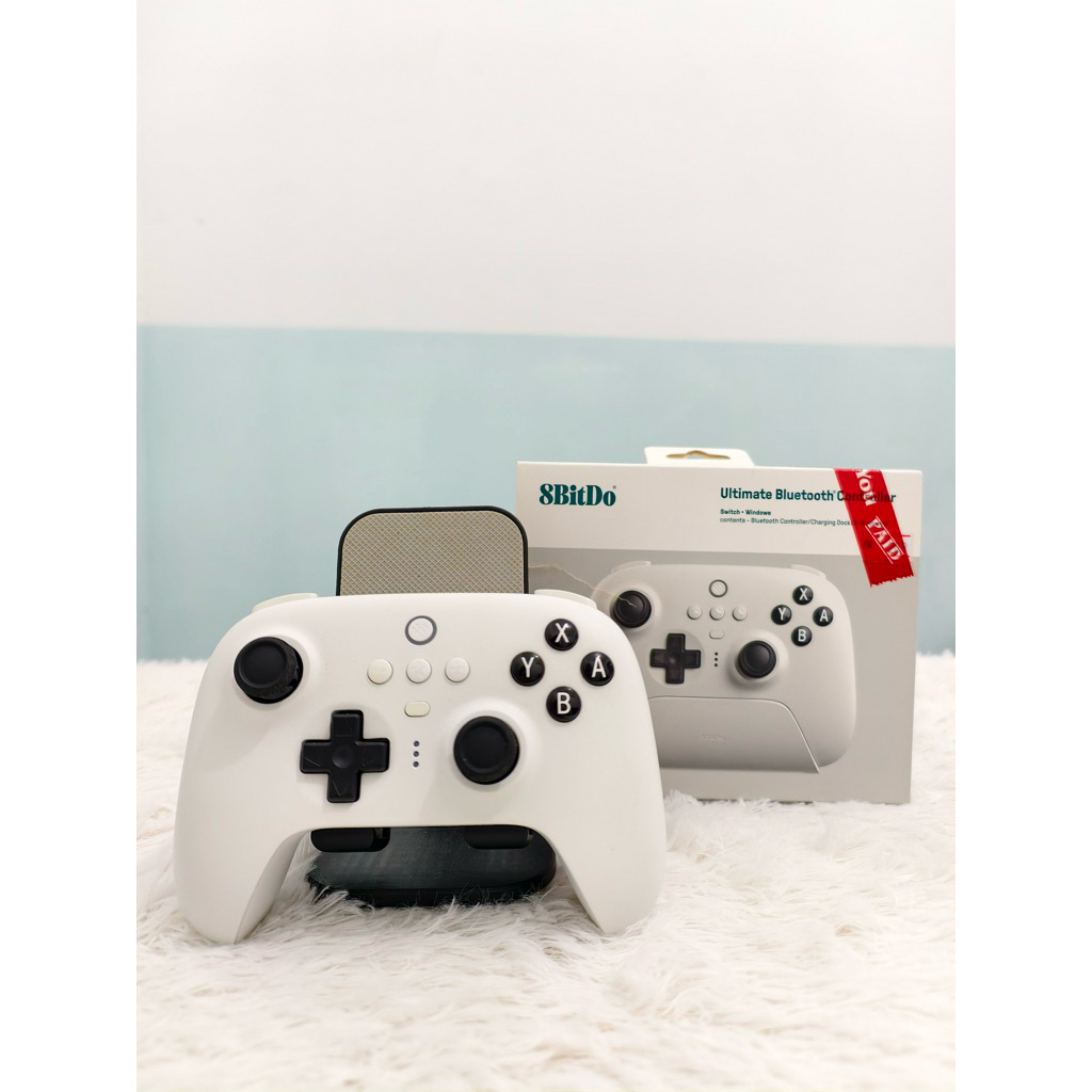 8BitDo Ultimate Bluetooth Pro Controller White Colour for Nintendo ...
