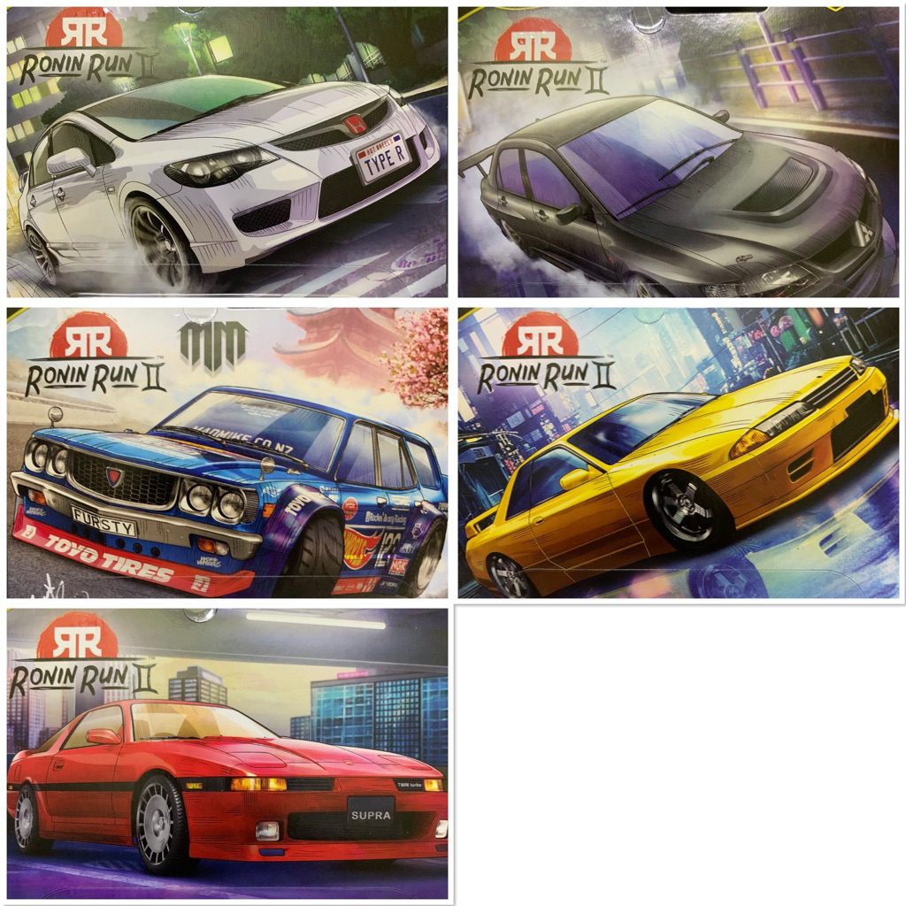 HOT WHEELS RONIN RUN 2 CIVIC R32 PANDEM LANCER EVO IX | Shopee Malaysia