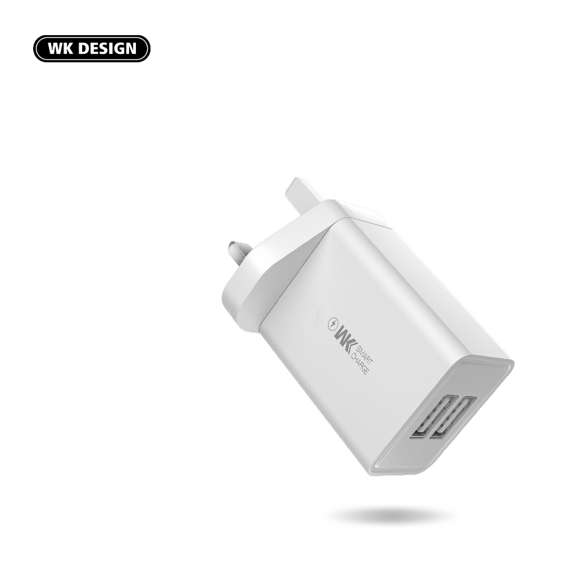 WK Design Charger 2A Normal Charge Kepala Charger UK Plug | Shopee Malaysia