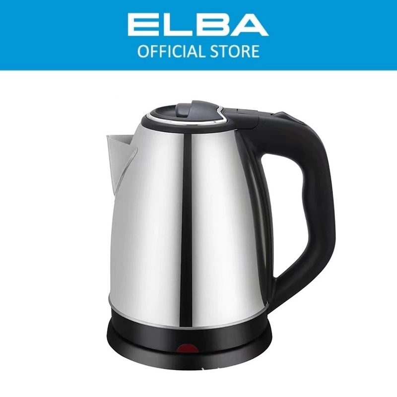 ELBA Electric Kettle 2L Stainless Steel Kettle Electic Heater Kettle ...