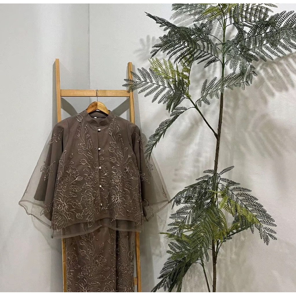 [NEW] CEO CHOMEL RIASYA BAJU KURUNG SULAM LACE | Shopee Malaysia