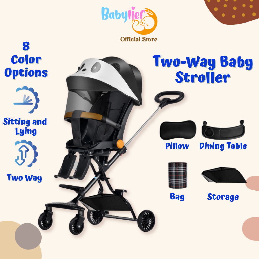 Babylief 2-Way Folding Baby Stroller – Mother-Facing & Front-Facing ...