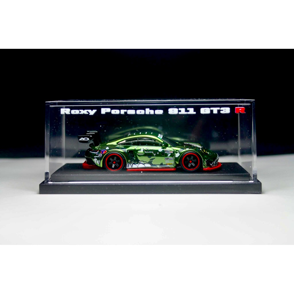 Hot Wheels Rexy Porsche 911 GT3 R (992) Olive Green Spectraflame CUSTOM ...