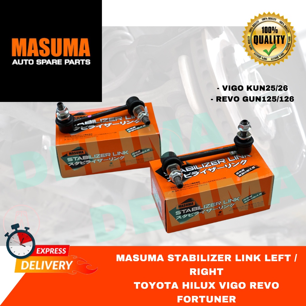 MASUMA Japan Stabilizer Link Front for Toyota HILUX VIGO KUN25/26 REVO 125/126 TGN50 TGN150 ...