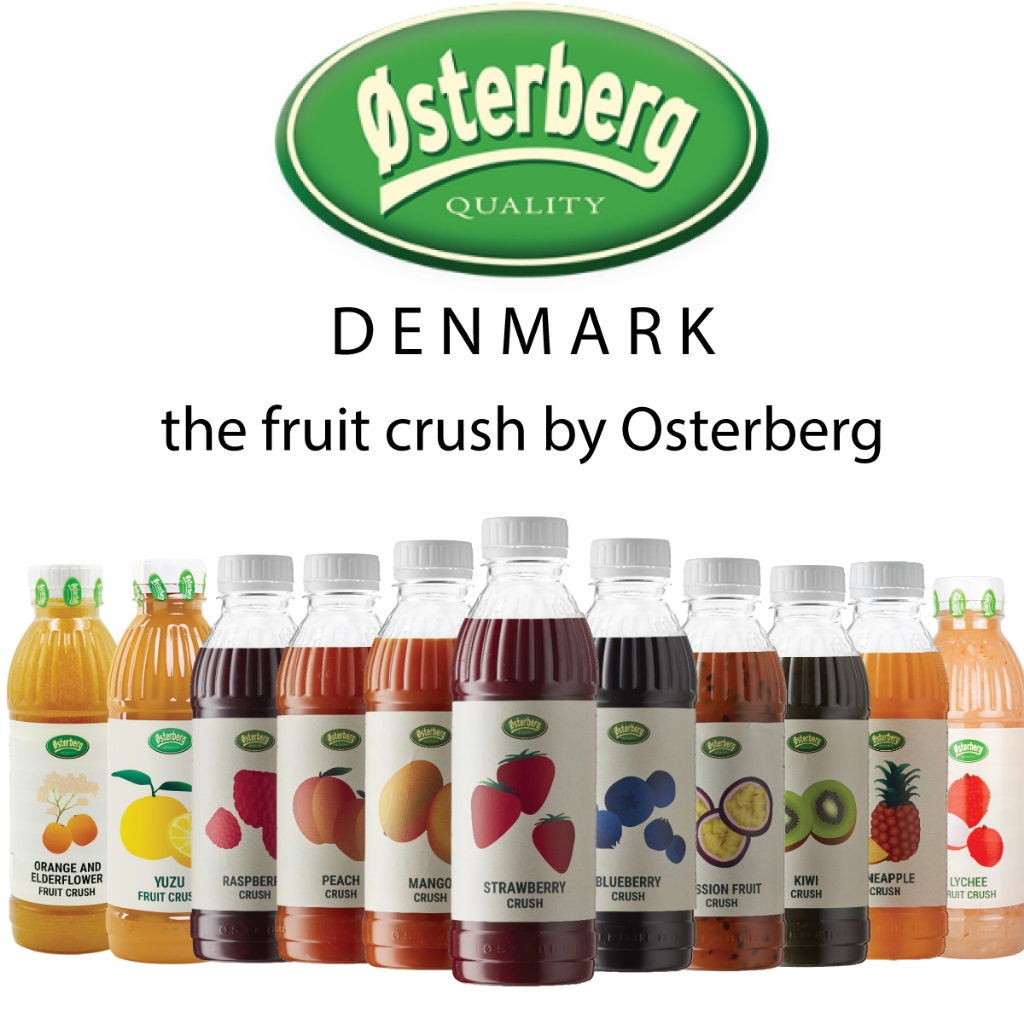 Osterberg Fruit Crush 1000ml with 100% Real Fruit Pieces and Chunks ...