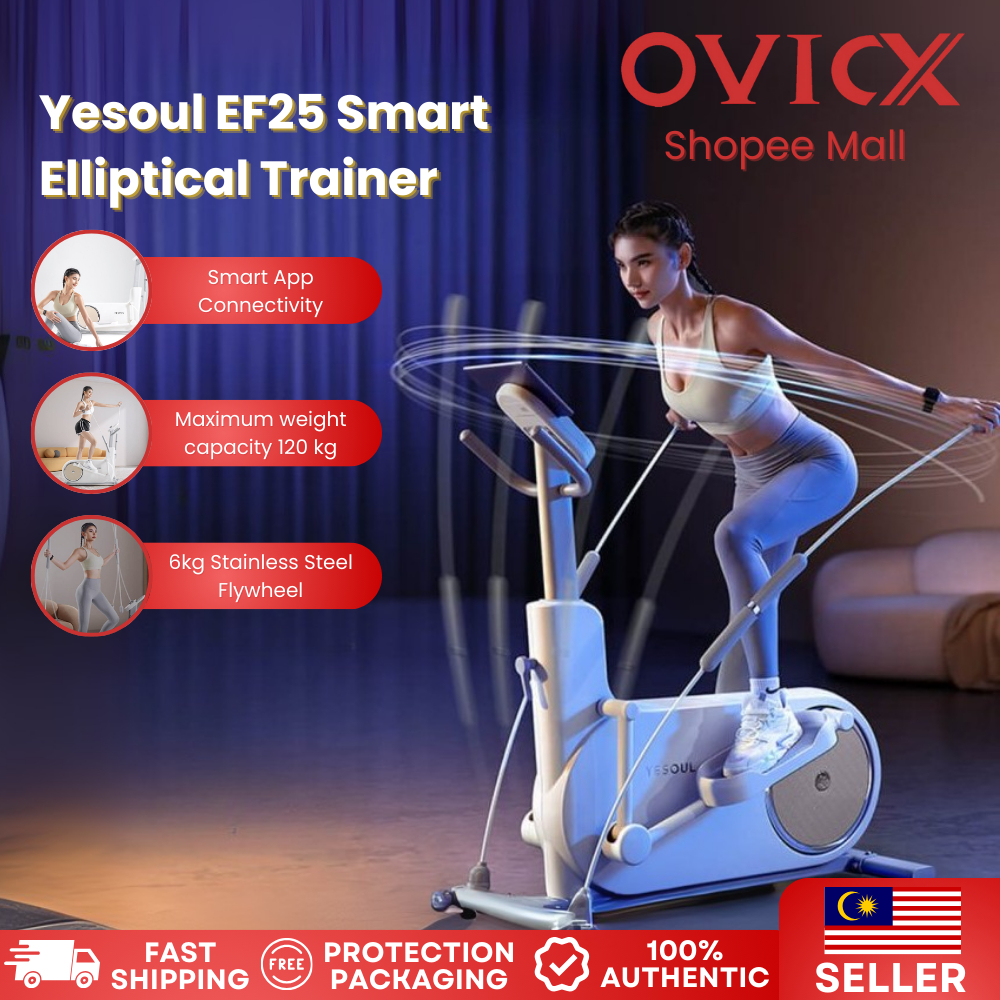YESOUL EF25 Smart Elliptical Trainer – 2-in-1 Intelligent Fitness ...