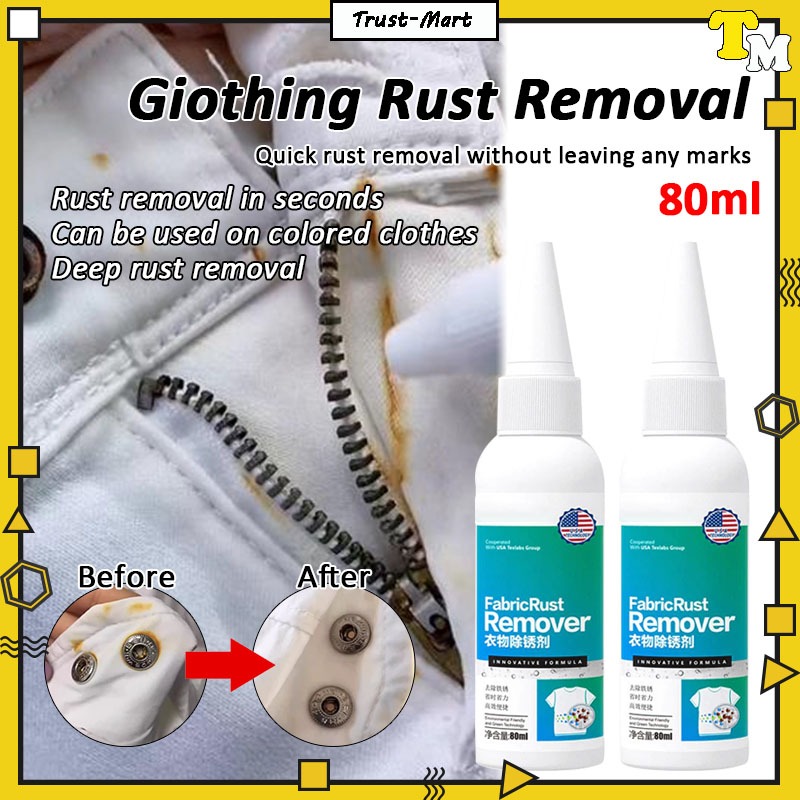 Rust Remover Spray Baju Besi Tandas Penghilang Karat Kain Fabric Rust ...