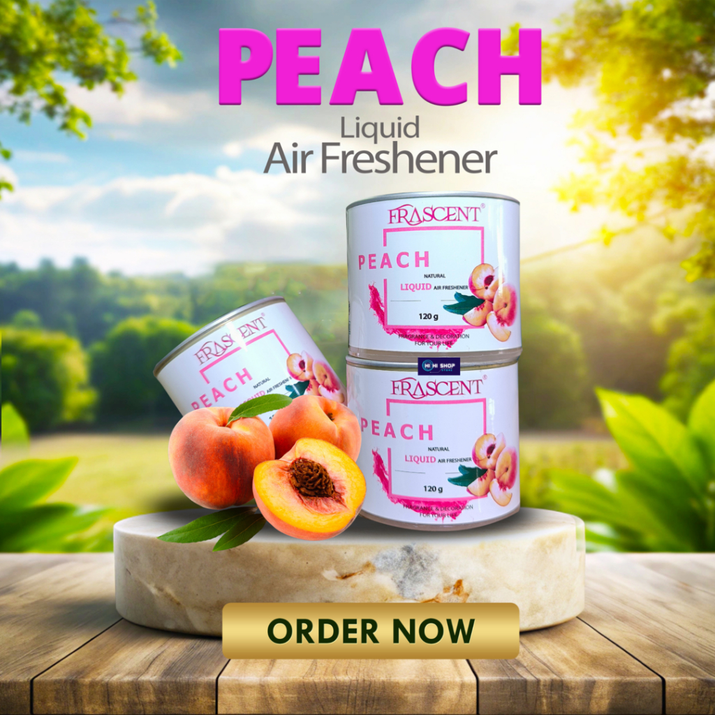 🔥 𝑭𝑹𝑨𝑺𝑪𝑬𝑵𝑻 𝑷𝑬𝑨𝑪𝑯 Car and Home Air Fresheners | Shopee Malaysia
