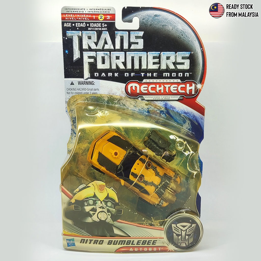 Hasbro Transformers Dark of The Moon Mechtech Nitro Bumblebee (Deluxe ...