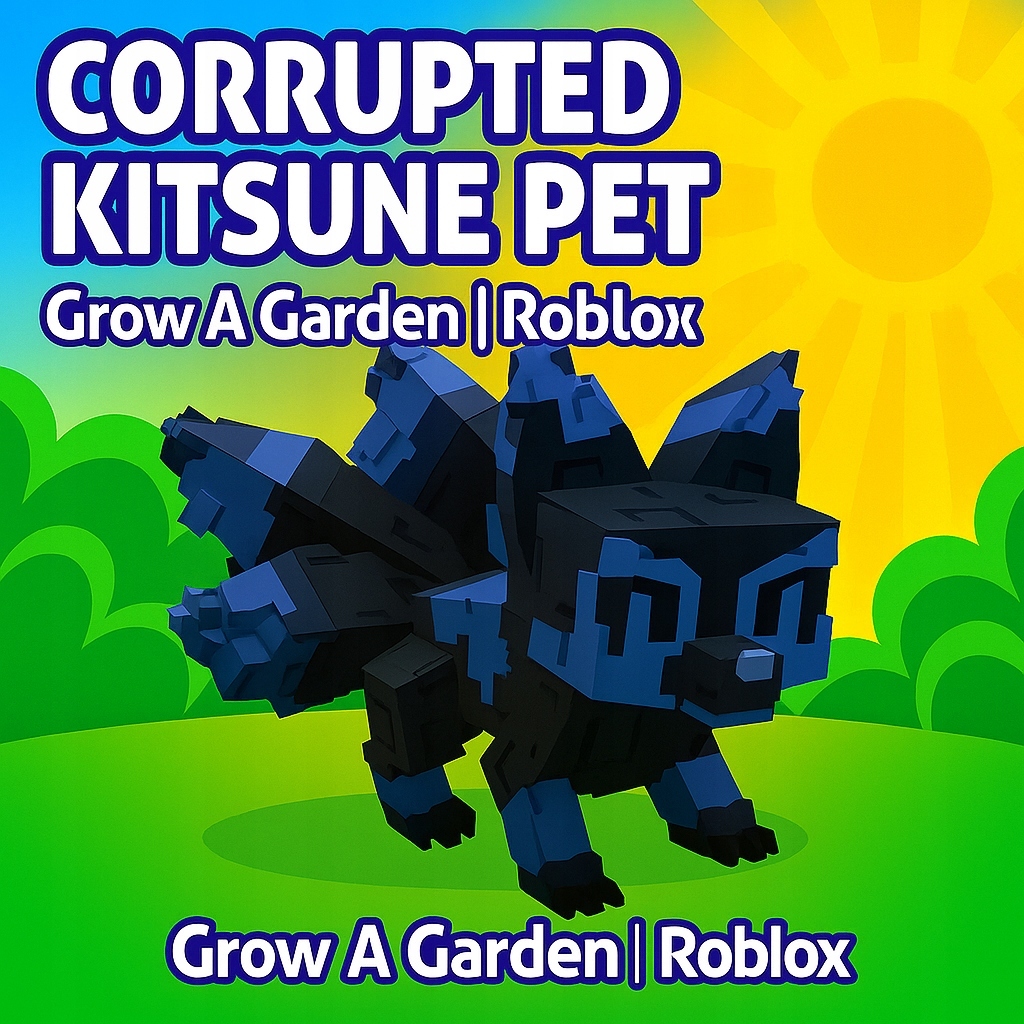 Corrupted Kitsune Grow a Garden PC GAME | Shopee Malaysia