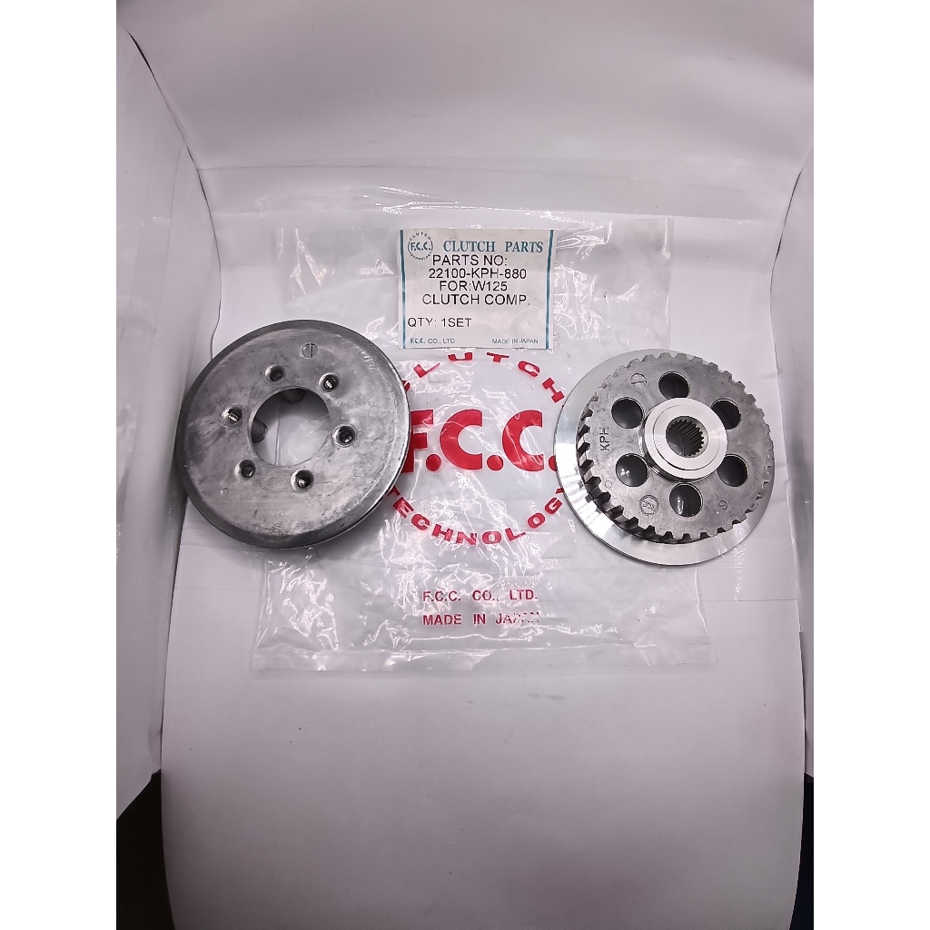FCC HONDA WAVE 125 / WAVE 125S / WAVE 125 X CLUTCH PRESSURE PLATE ...