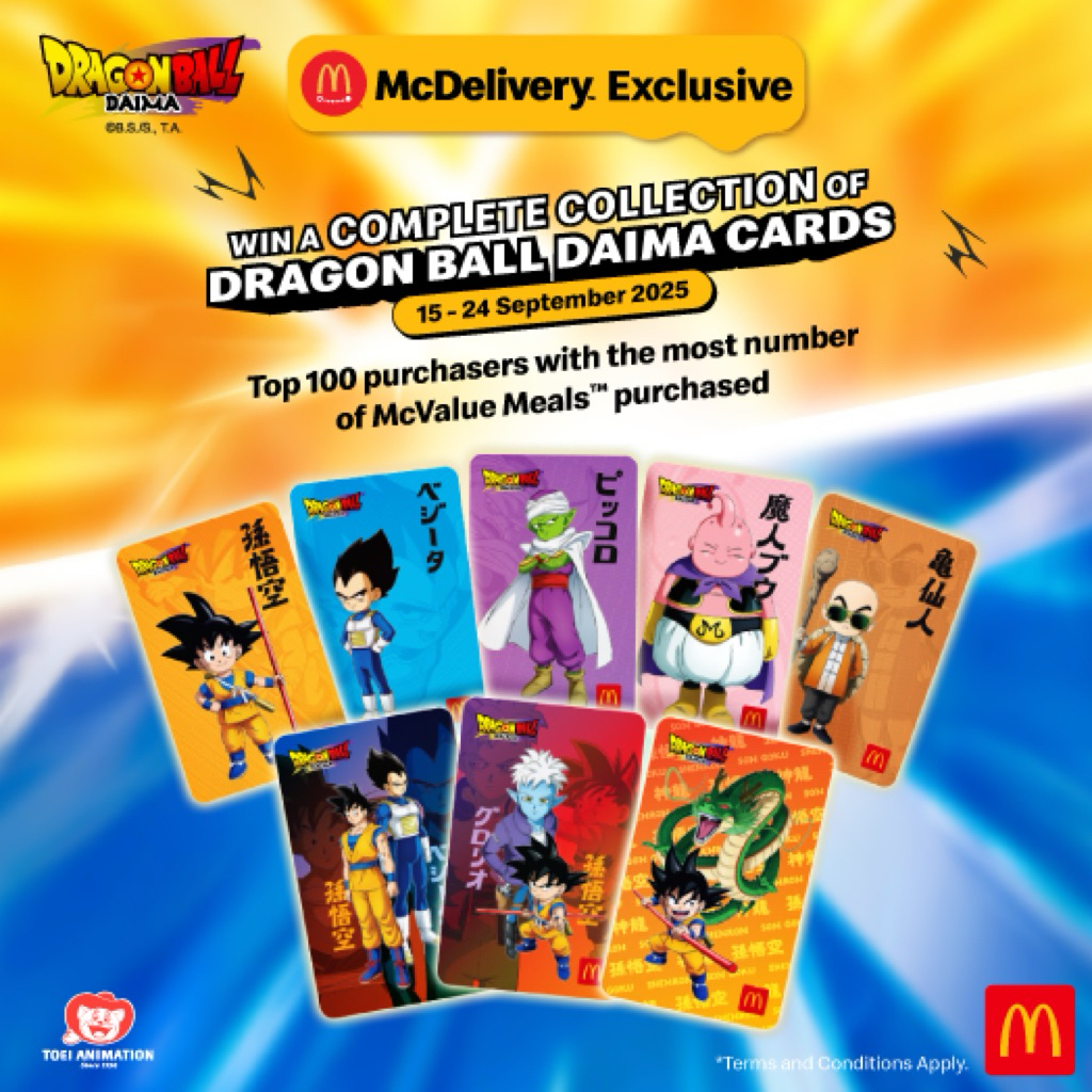 Mcd Dragon Ball Daima Card | Shopee Malaysia