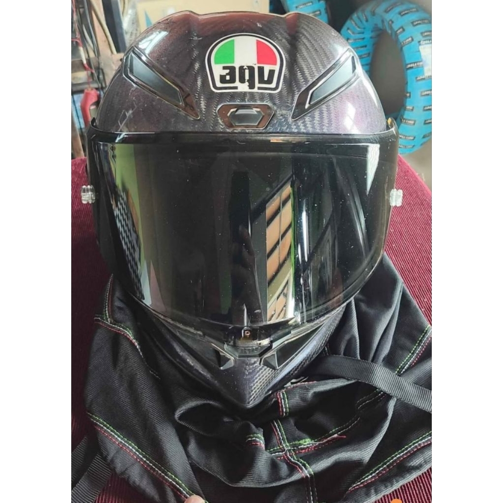 AGV PISTA GP RR MONO CARBON FULL FACE HELMET (COPY) | Shopee Malaysia