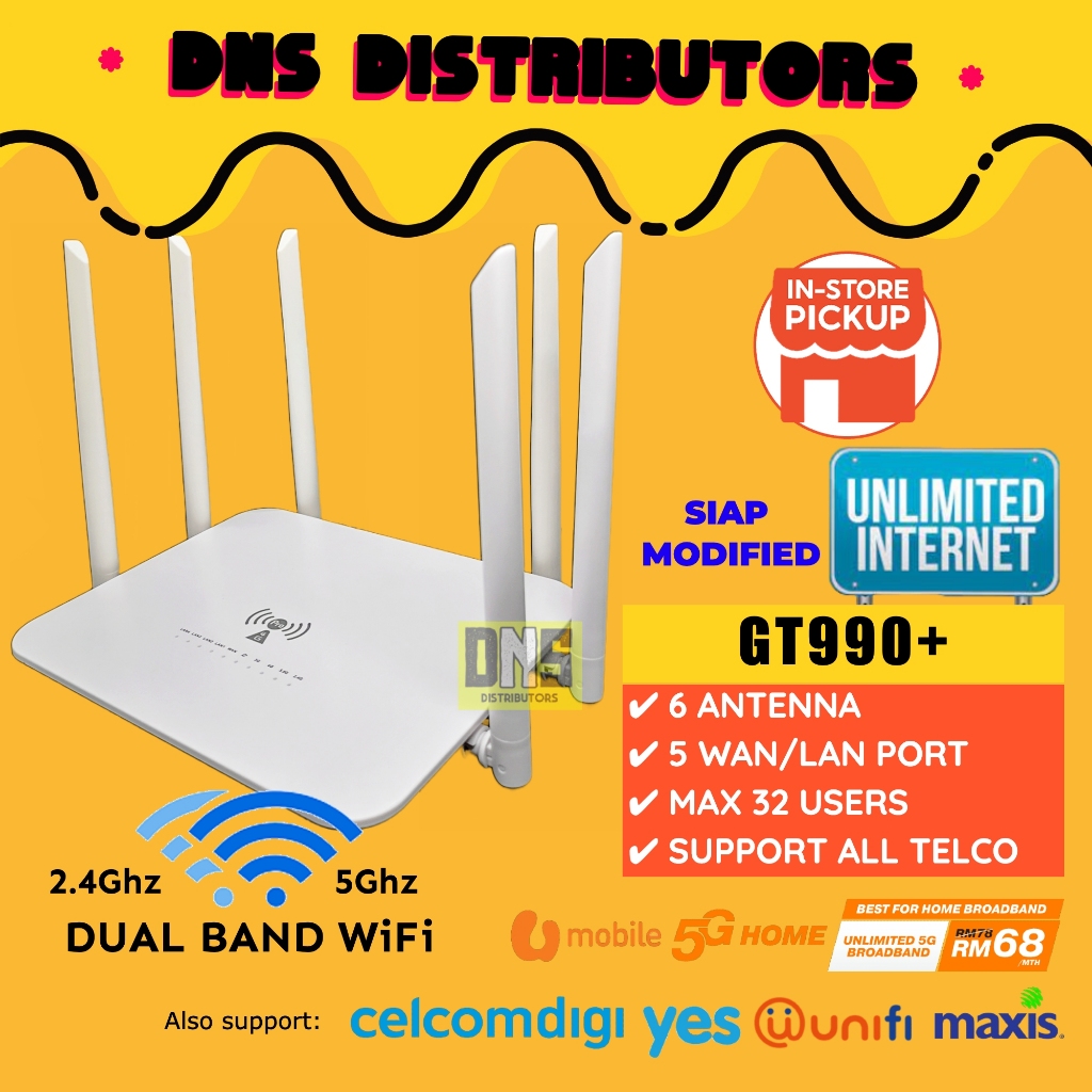 LT260A LTE Modified Router Modem GT990+ Hotspot Unlimited Unlocked All ...