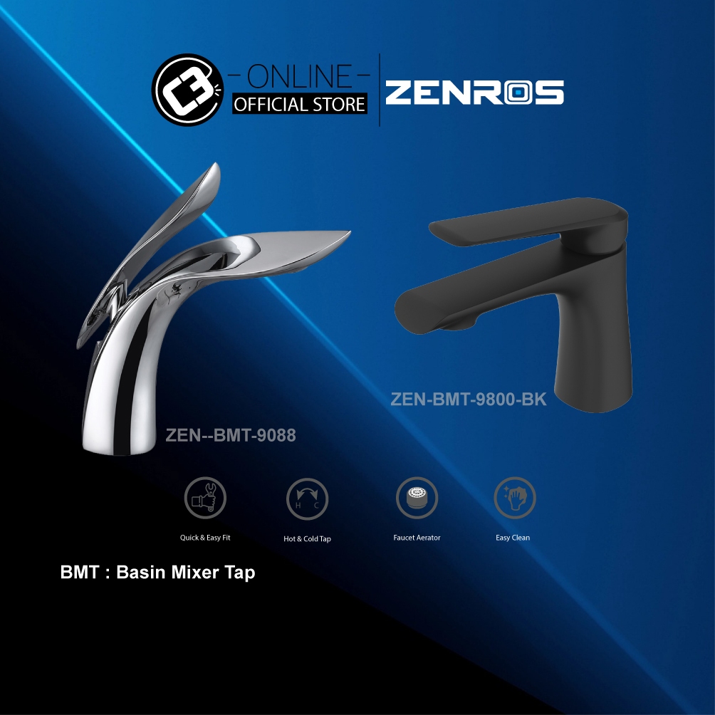 Zenros Basin Mixer Tap | Shopee Malaysia