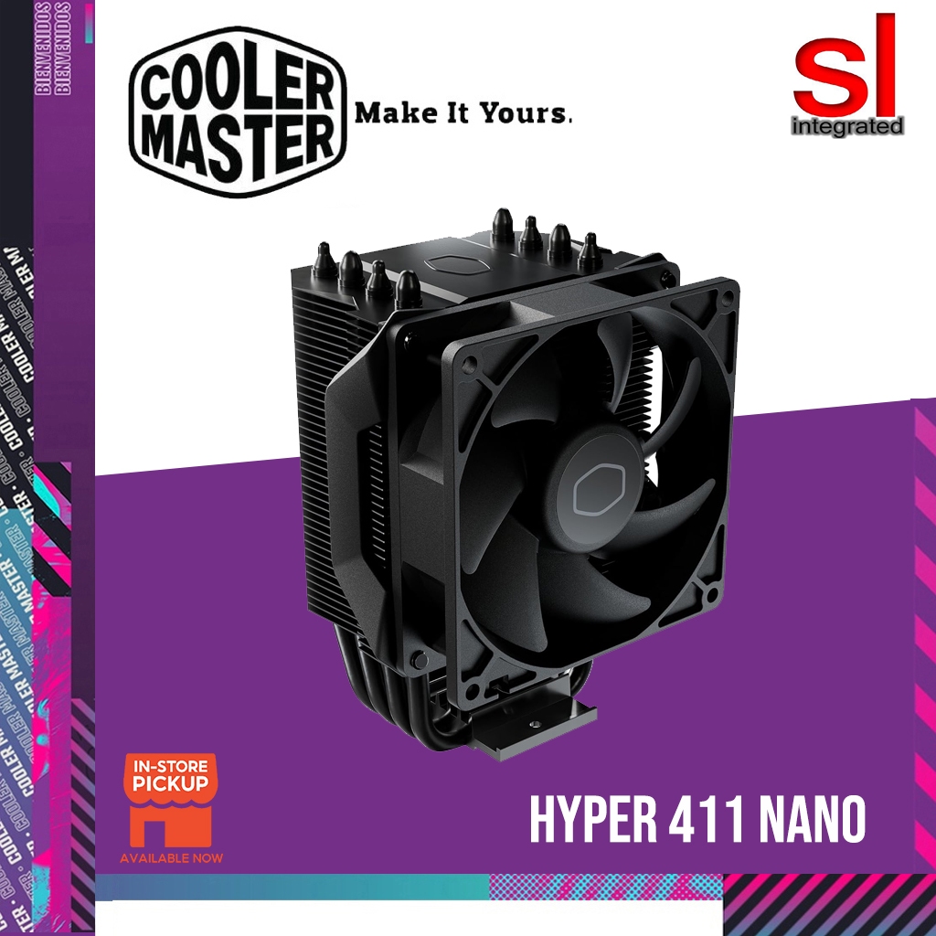 Cooler Master Hyper 411 Nano CPU Air Cooler | Shopee Malaysia