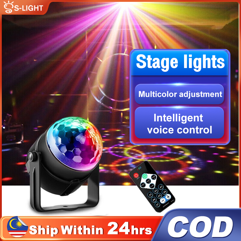 LED Disco Lights RGB Stage Lights Par Can Light Party RGBW Light Led ...