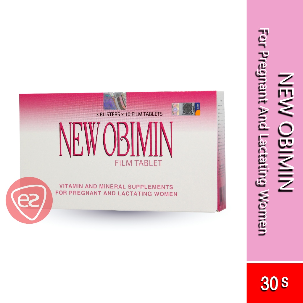 New Obimin Film Tablet 30s For Pregnant & Lactating Women | Shopee Malaysia
