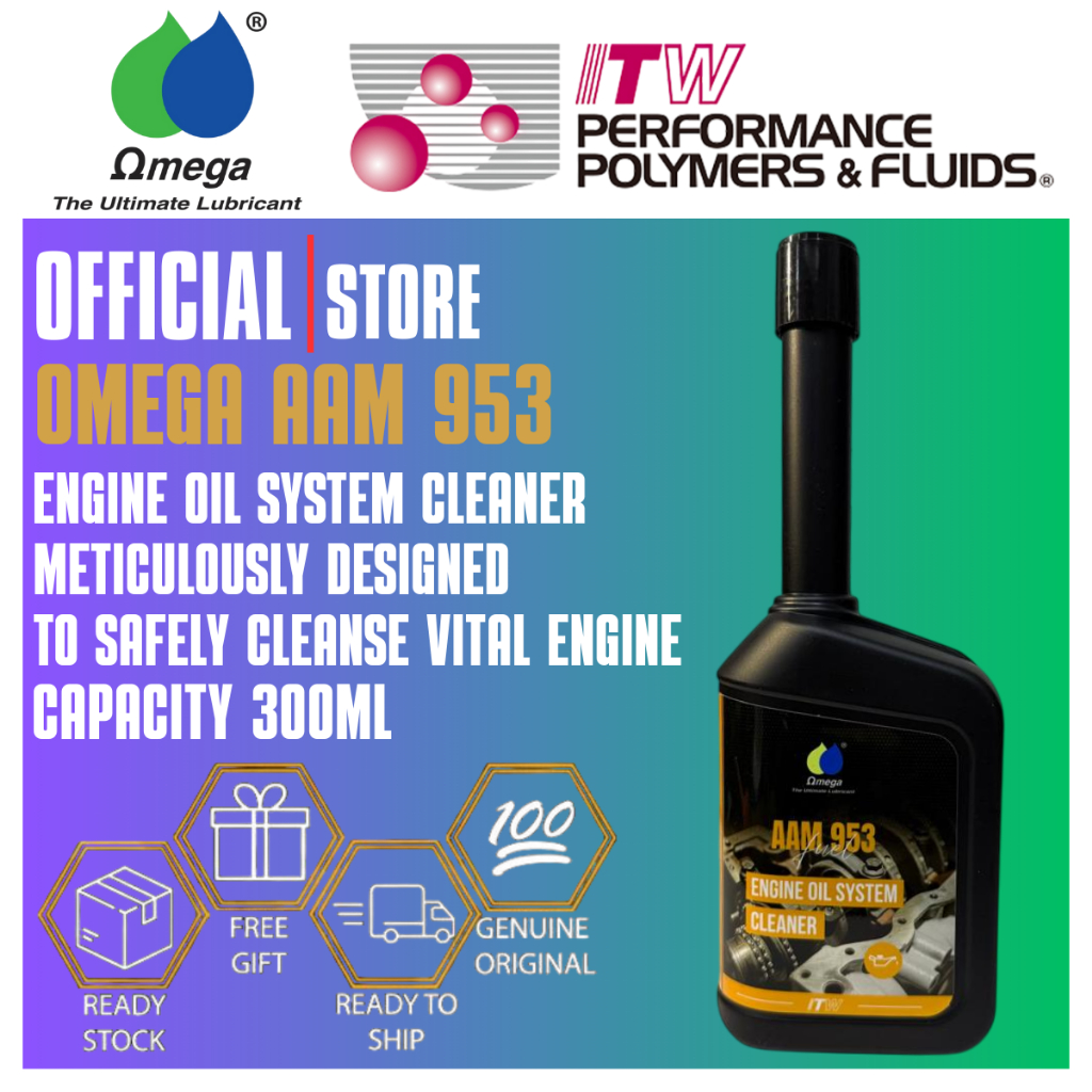 Official Store Omega Ultimate Treatment - Engine Oil System Cleaner ...