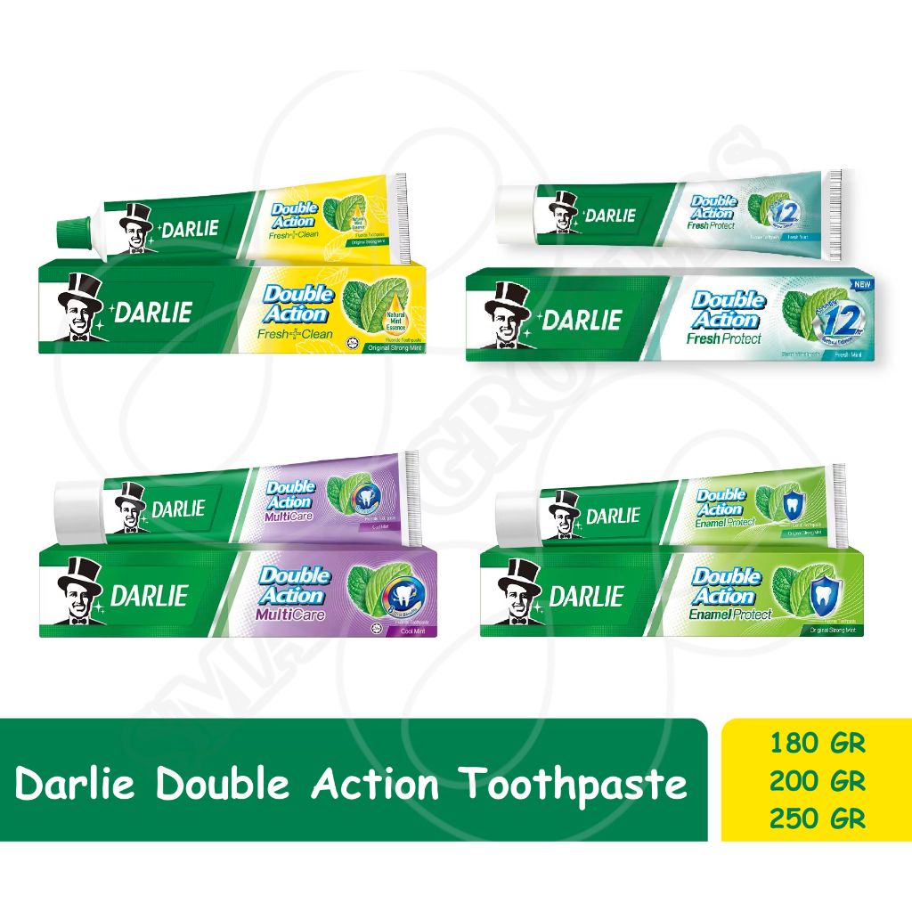 Darlie Toothpaste Double Action 180g / 250g | Shopee Malaysia