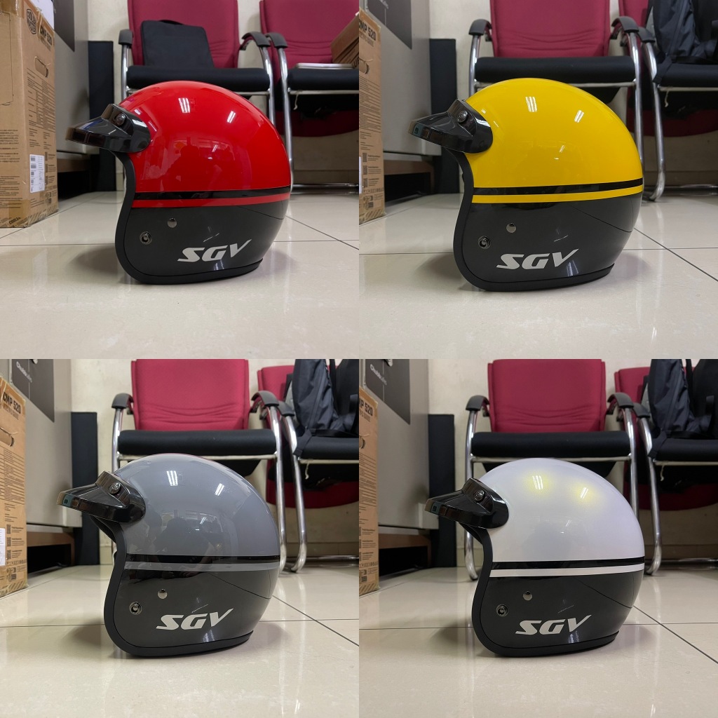SGV TWO TONE HELMET SGV 2TONE 2 TONE HELMET TOPI KELEDAR SGV TWOTONE ...