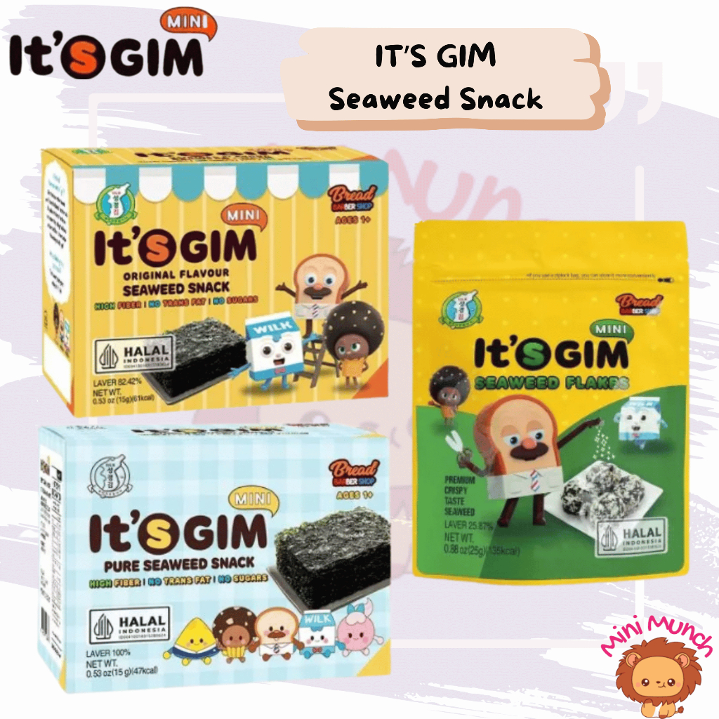[Exp: Nov 2026] [HALAL] IT'S GIM MINI SEAWEED / Premium Crispy Seaweed ...